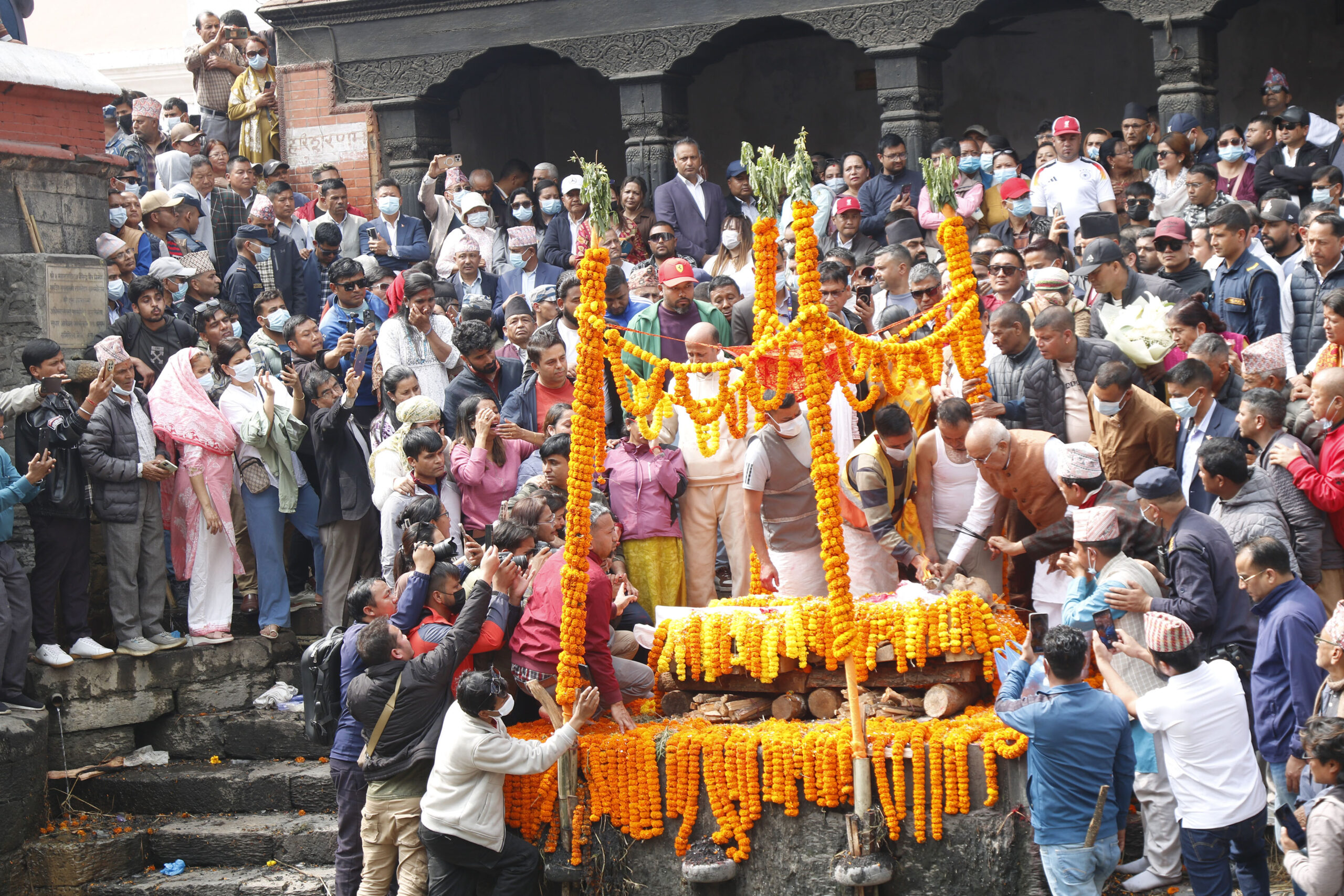 UML Chair Oli pays tributes to his father « Surya Khabar